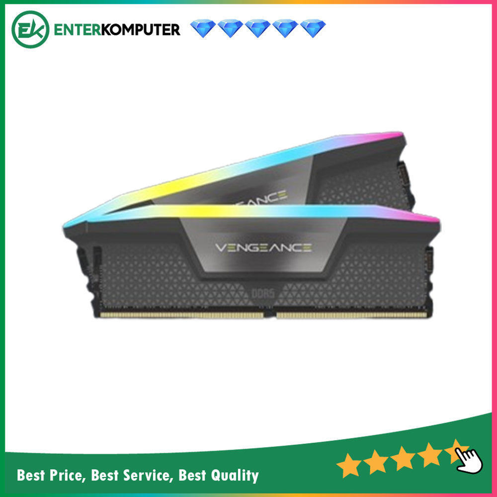 Jual Corsair DDR5 Vengeance RGB PC41600 32GB (2x16GB) - CMH32GX5M2B5200Z40 / RAM DDR5 32GB ...