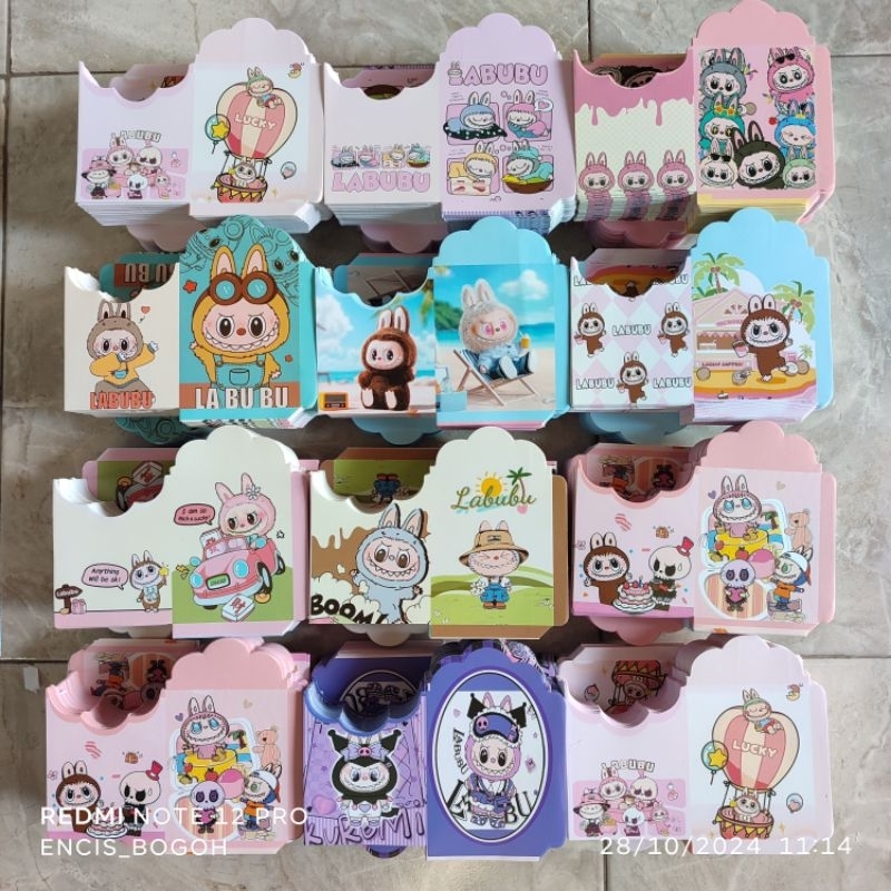 Jual 1000 LEMBAR AMPLOP LABUBU UK MEDIUM | Shopee Indonesia