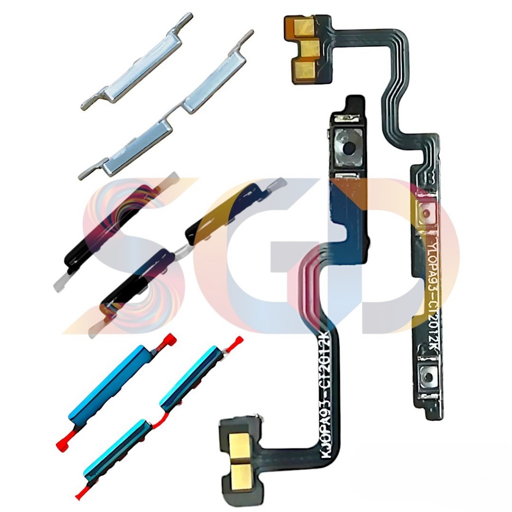 Jual PERNIK + FLEXIBLE ON OFF VOLUME OPPO RENO 5F TOMBOL LUAR DALAM 1 SET | Shopee Indonesia