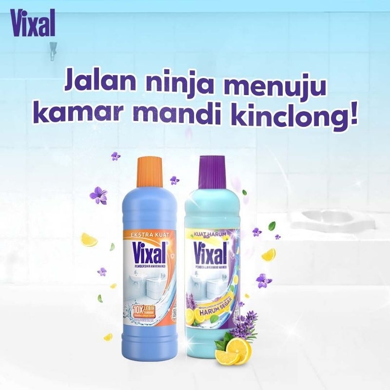 Jual KCH2S - VIXAL PEMBERSIH KAMAR MANDI 750ml EXTRAKUAT | Shopee Indonesia