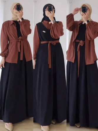 Jual Gamis Wanita Terbaru 2025 Redy Setok Yolla Overall Maxy Premium ...