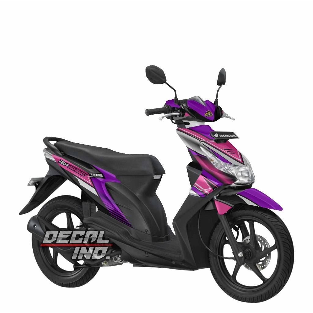 Jual 185 Decal Sticker HONDA BEAT KARBU Full body- Stiker Decal Full ...