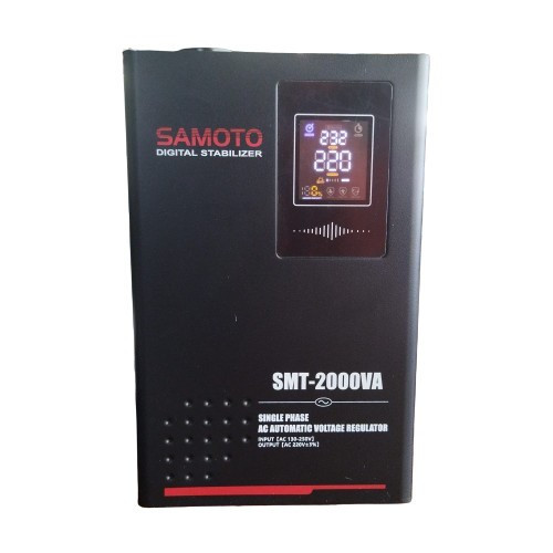 Jual Stabilizer SAMOTO 2000VA Stavolt Single Phase Stavolt SMT2000 ...