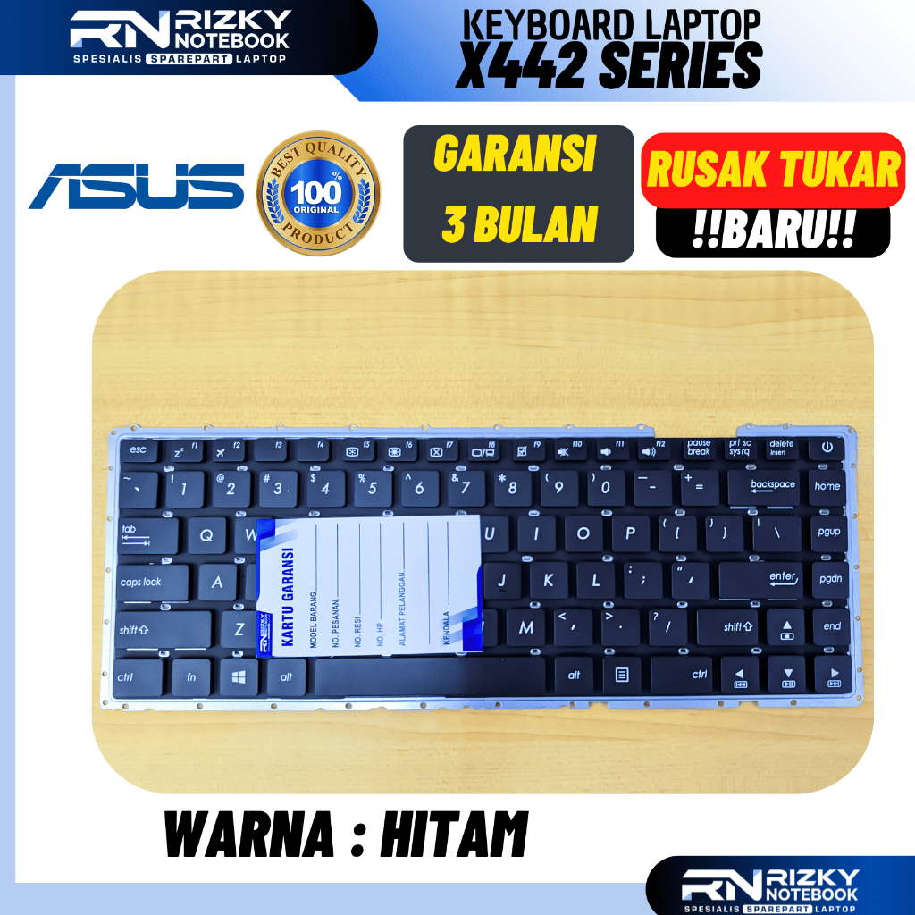 Jual Keyboard LAPTOP Asus VivoBook A442 A442u A442uf A442uq A442ur X442 ...