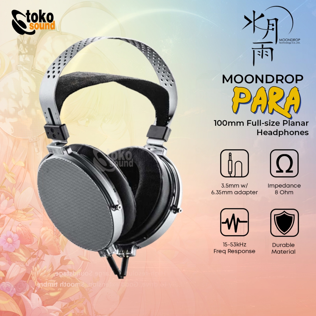 Jual Moondrop PARA - Over Ear Full Size Planar Headphones | Shopee Indonesia