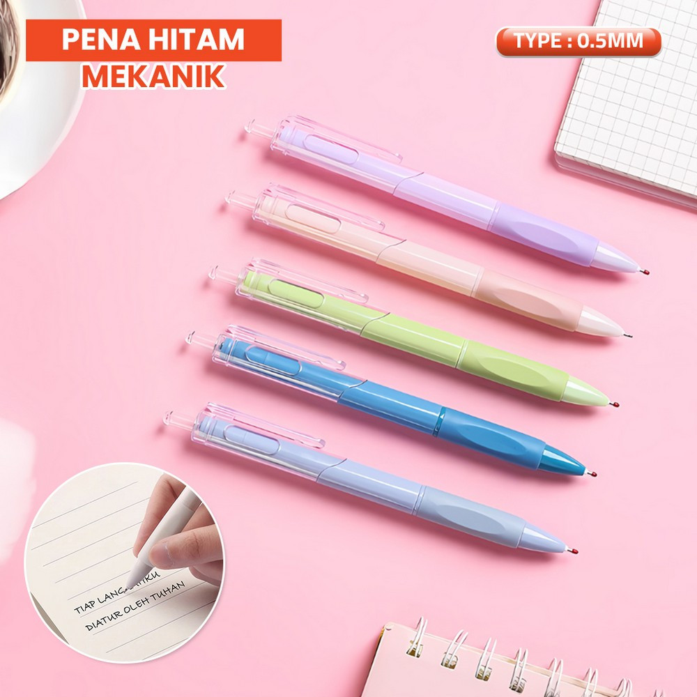 Jual Pulpen ST Cepat Kering 0.5MM Pulpen Mekanik Cetekan Pena Netral ...