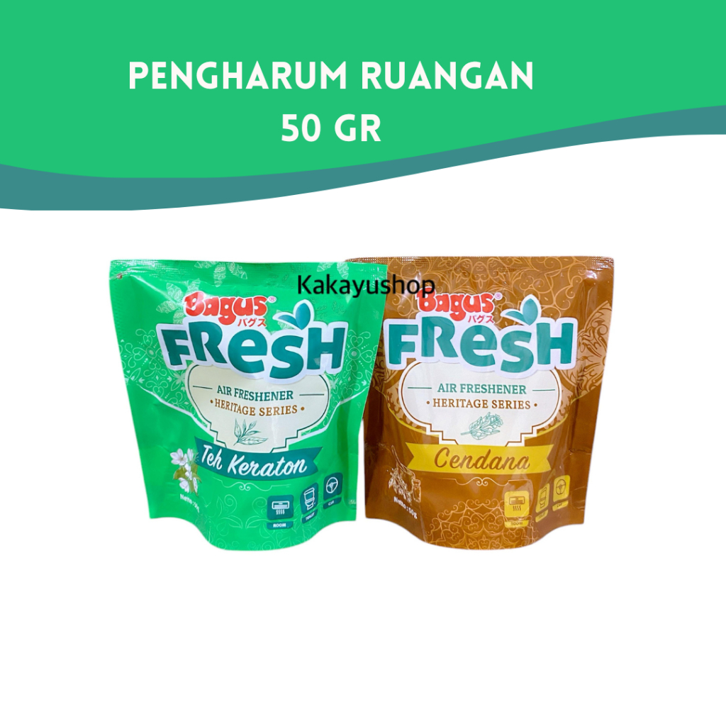 Jual BAGUS FRESH Air Freshener 50 gr - Pengharum Ruangan | Shopee Indonesia