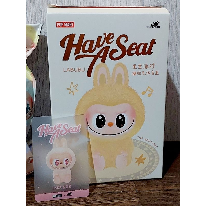 Jual Labubu Have A Seat Original PopMart DADA | Shopee Indonesia