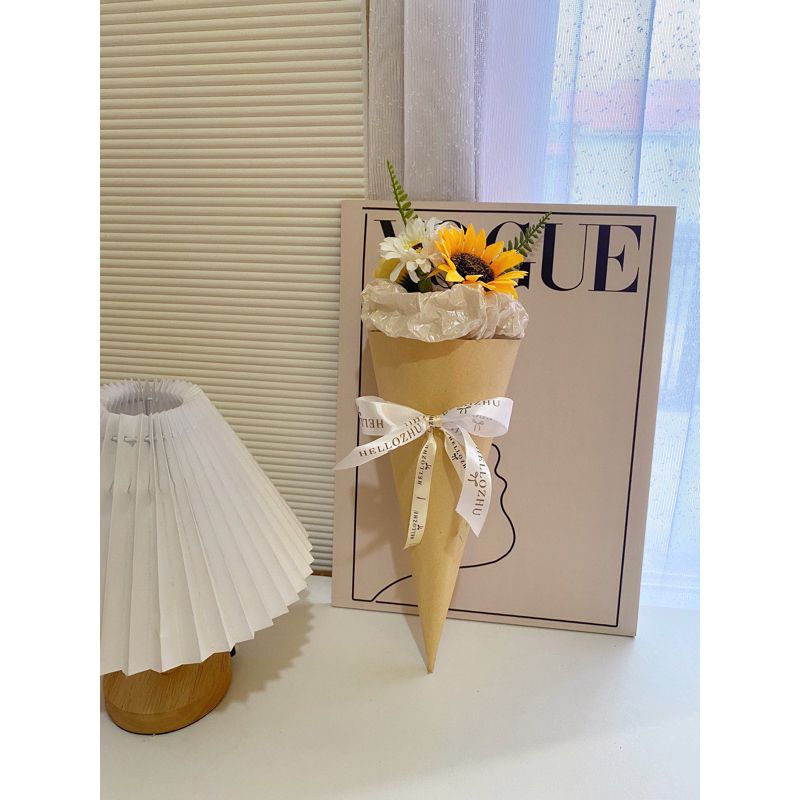 Jual Bucket bunga sunflower,korean flower bouquet,buket bunga,bucket ...