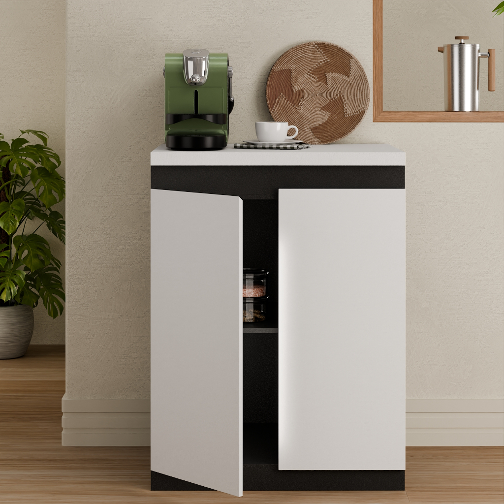 Jual lemari kabinet dapur minimalis kitchen set bawah 2 pintu rak ...