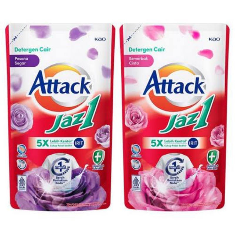 Jual ATTACK JAZ1 LIQUID DETERGEN SABUN CAIR 700ml | Shopee Indonesia