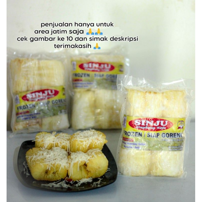 Jual Singkong Keju SINJU frozen siap goreng 850gr termurah KHUSUS JATIM ...