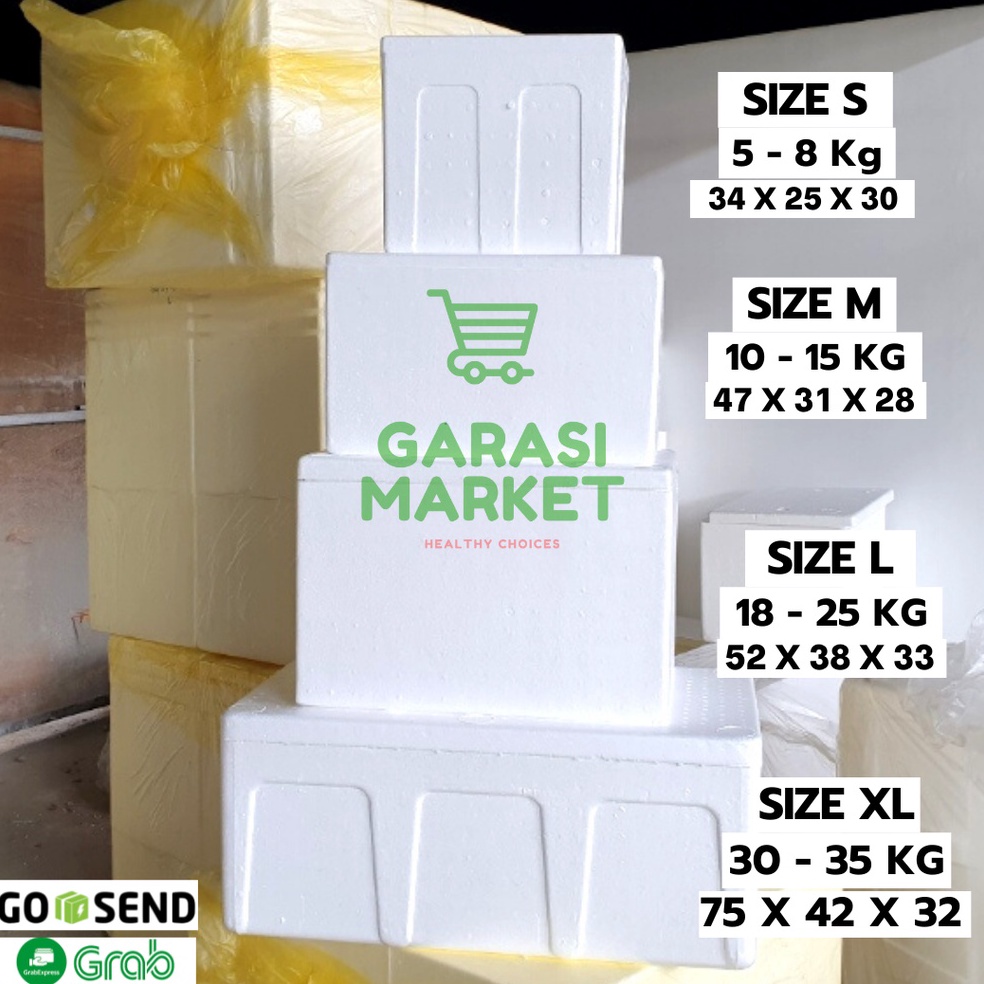 Jual Harga Murah Box Stereofoam Gabus Styrofoam Busa Sterofoam Kotak Es ...