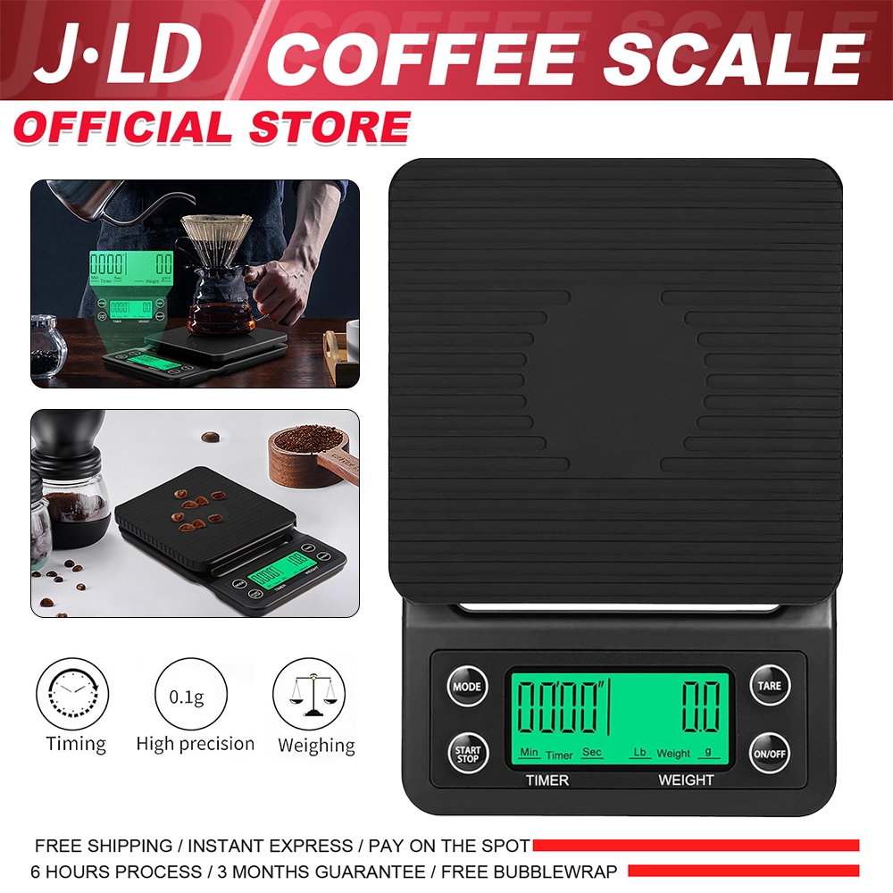 Jual JLD Timbangan Kopi Digital Coffee Scale 5KG / 0.1g Mini Kitchen ...
