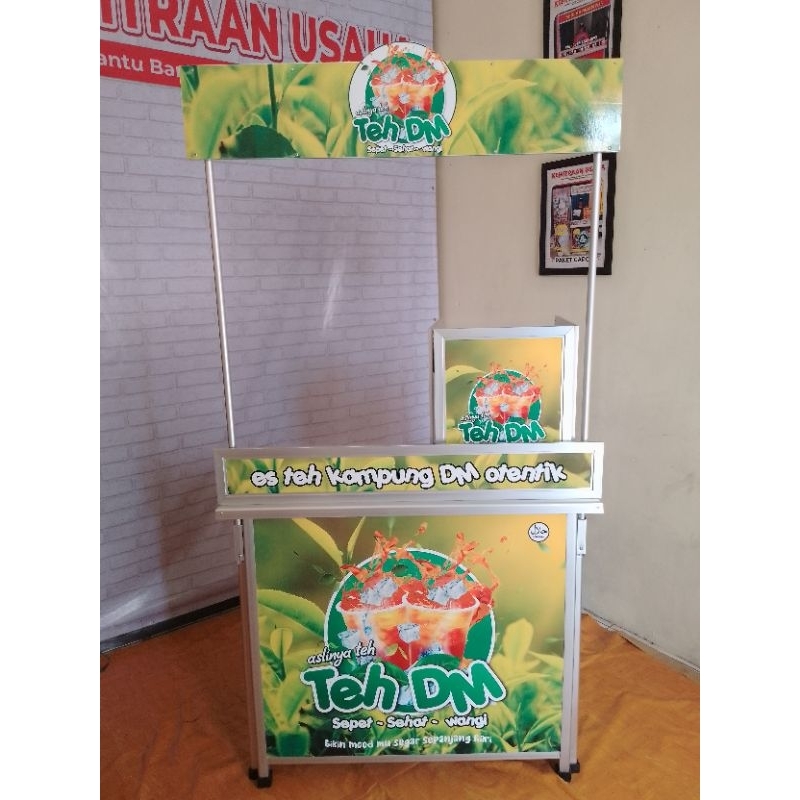 Jual Booth portable lipat bongkar pasang bahan aluminium dengan variasi ...