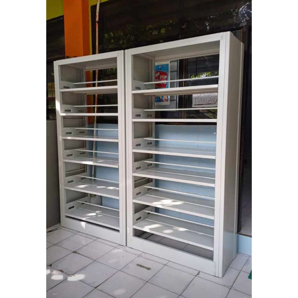Jual Rak Buku / Rak Perpustakaan / Rak Buku Besi AA BS101 | Shopee ...