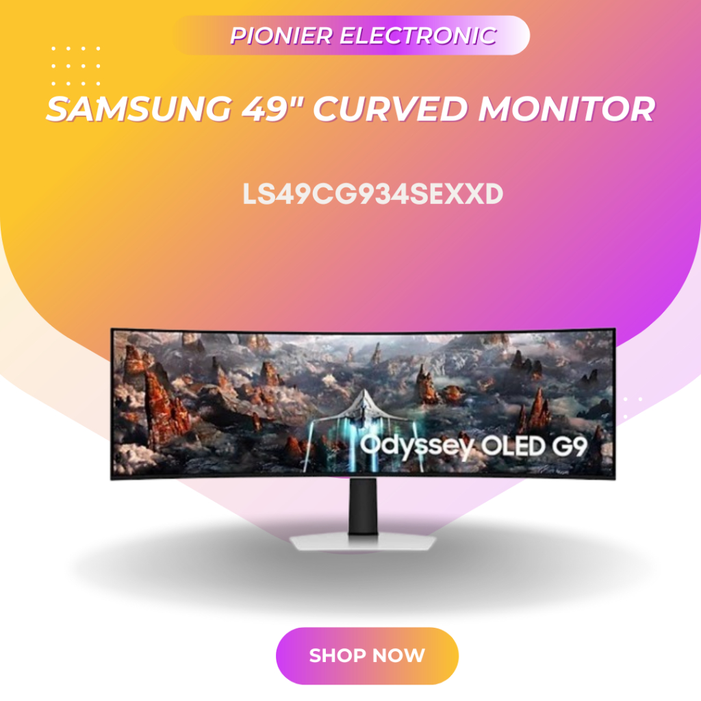 Jual [ EKS-DISPLAY ] SAMSUNG ODYSSEY OLED G9 49" LS49CG934SEXXD DUAL ...