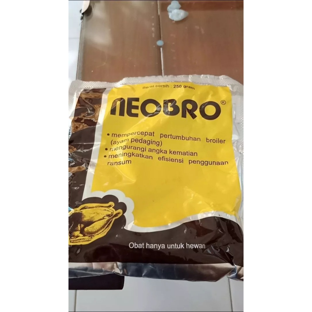 Jual NEOBRO 250 Gram MEDION Vitamin Penambah Berat Penggemuk Ayam ...