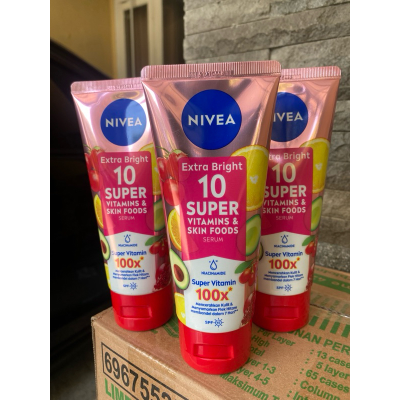 Jual NIVEA SUPER FOOD NIVEA EXTRA BRIGHT SUPER 10 FOOD VITAMIN 10 EXTRA ...