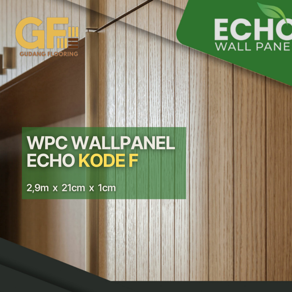 Jual Wallpanel Dinding ECHO F SERIES / WPC Wallpanel / Hiasan Dinding ...