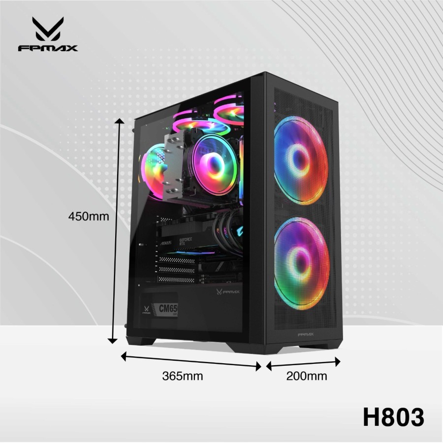 Jual Casing FPMAX Airpower G5 H803 [ATX,M-ATX/ITX] | Shopee Indonesia