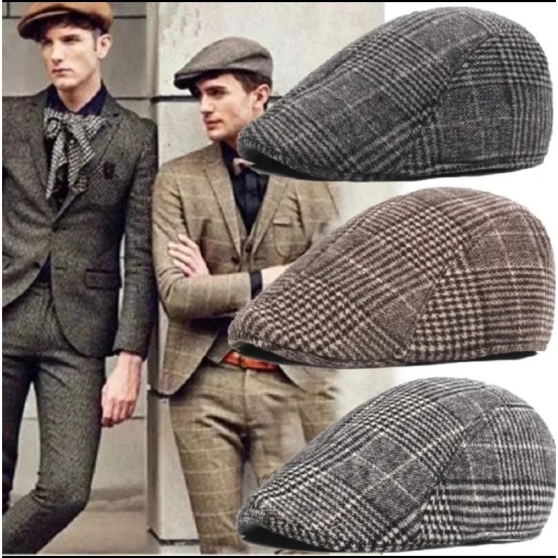 Jual Topi pria seni topi aktor import | Shopee Indonesia