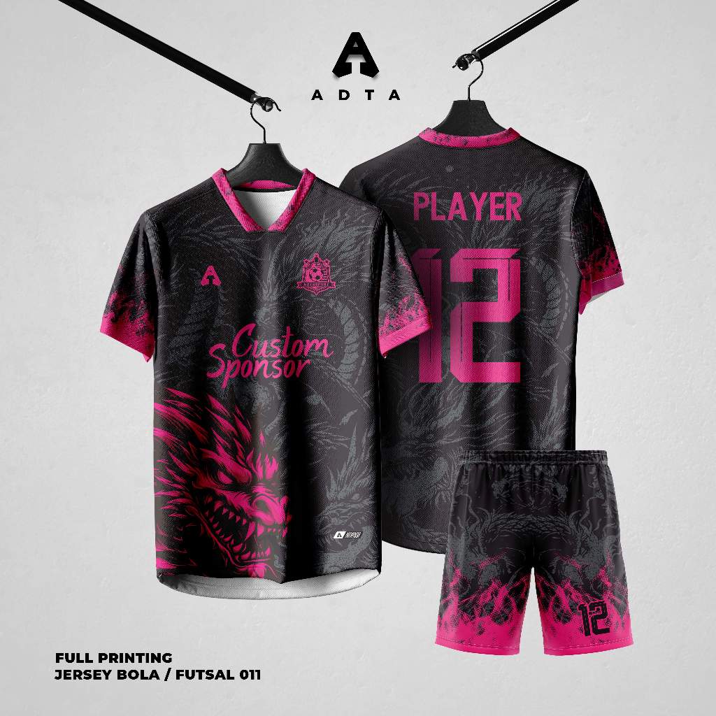 Jual JERSEY FUTSAL/BOLA CUSTOM FULL PRINTING (BISA SATUAN) F011 ...