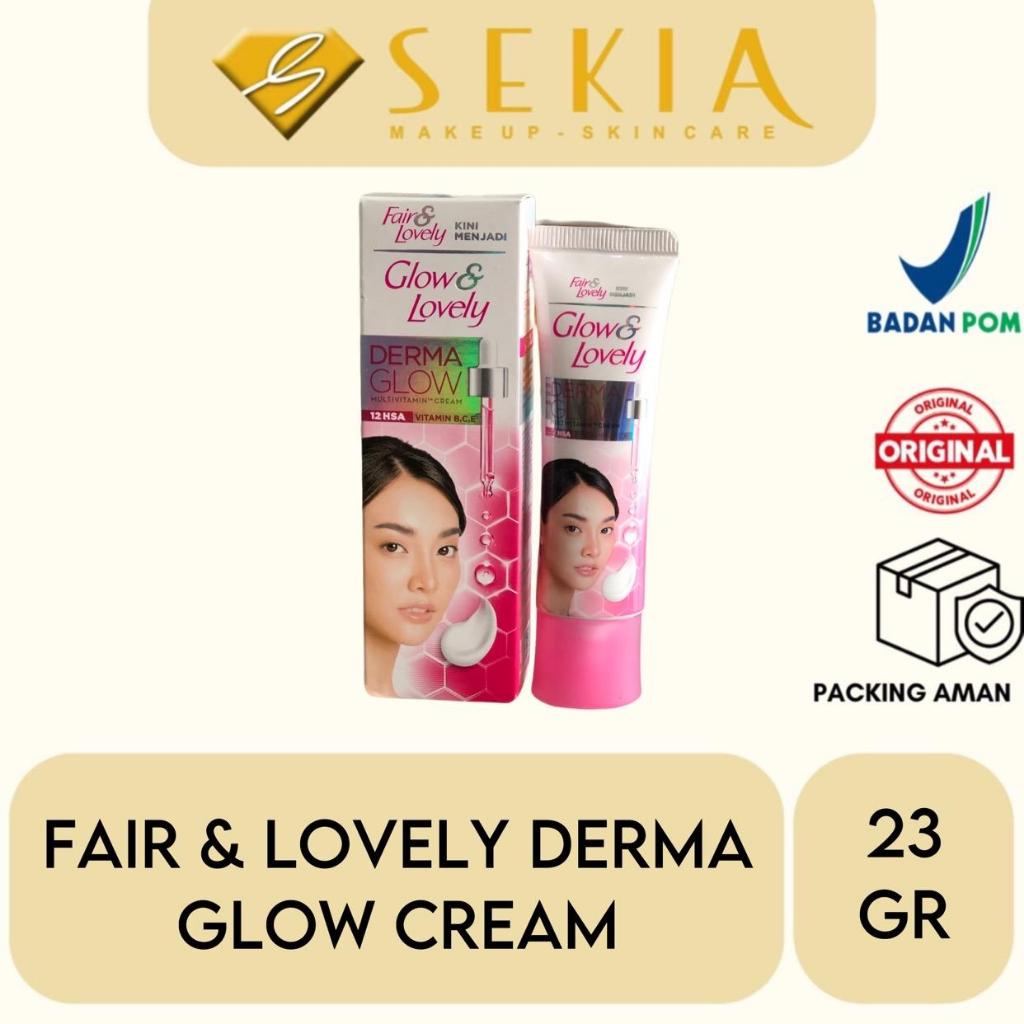 Jual Fair And Lovely Derma Glow Cream Pencerah Harian Multivitamin 23gr ...
