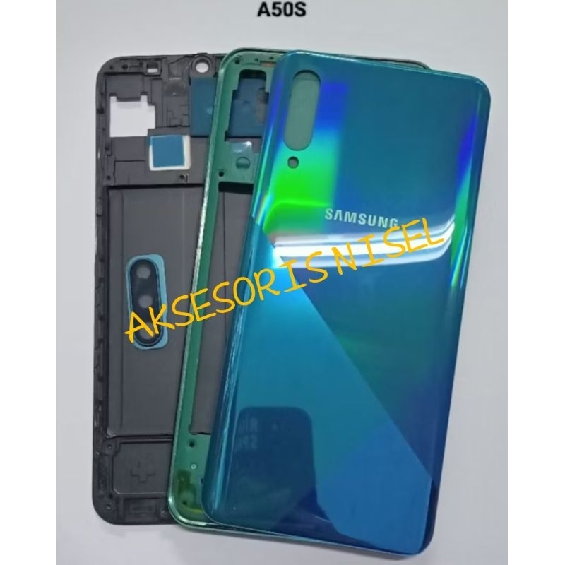 Jual KESING HOUSING FULL SET +FRAME TATAKAN LCD SAMSUNG A50S/A507 ...