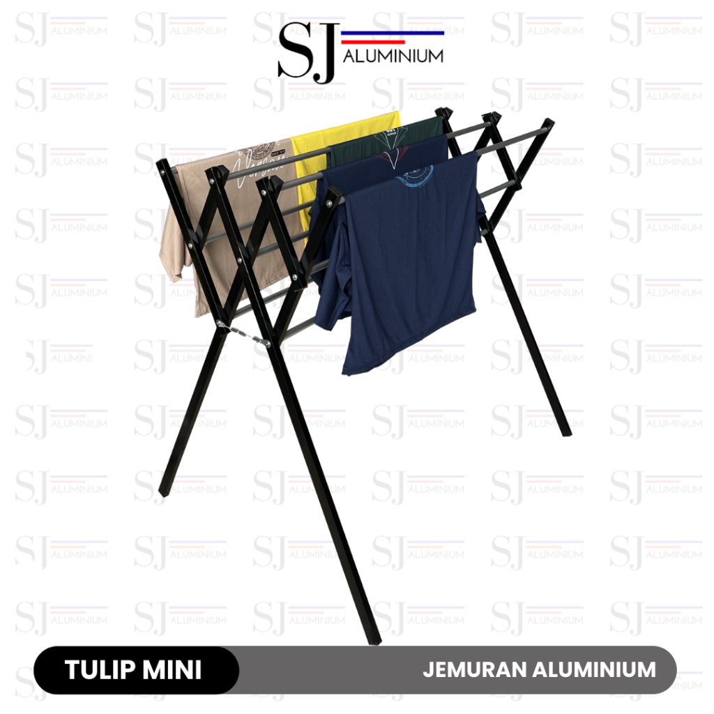 Jual Jemuran Aluminium TULIP MINI - Rak Handuk / Jemuran Baju & Pakaian ...