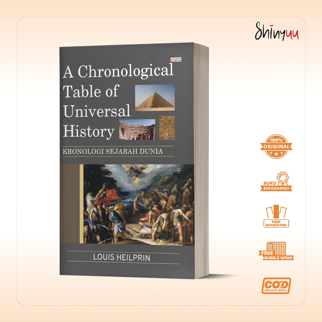 Jual A Chronological Table Of Universal History Kronologi Sejarah Dunia ...