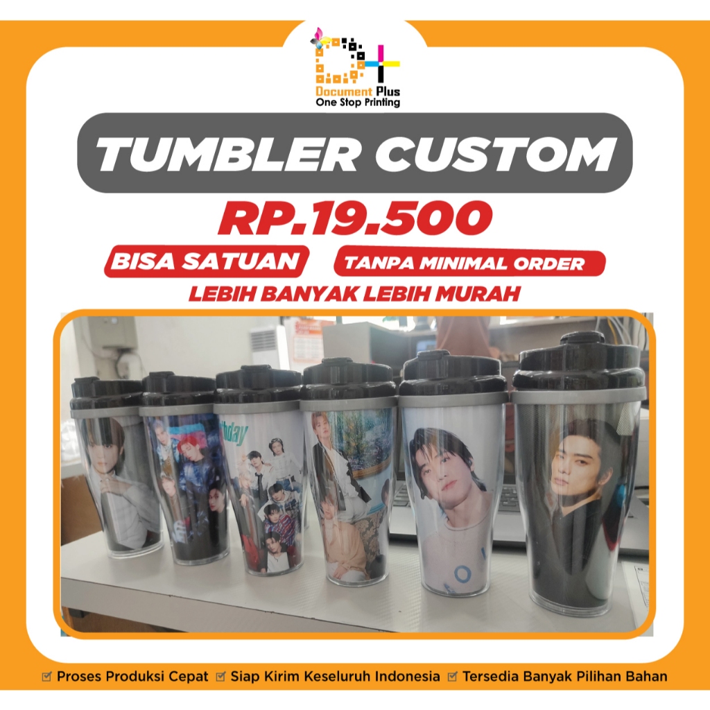 Jual TUMBLER CUSTOM / DESIGN SUKA - SUKA / TUMBLER INSERT PAPER / BISA ...