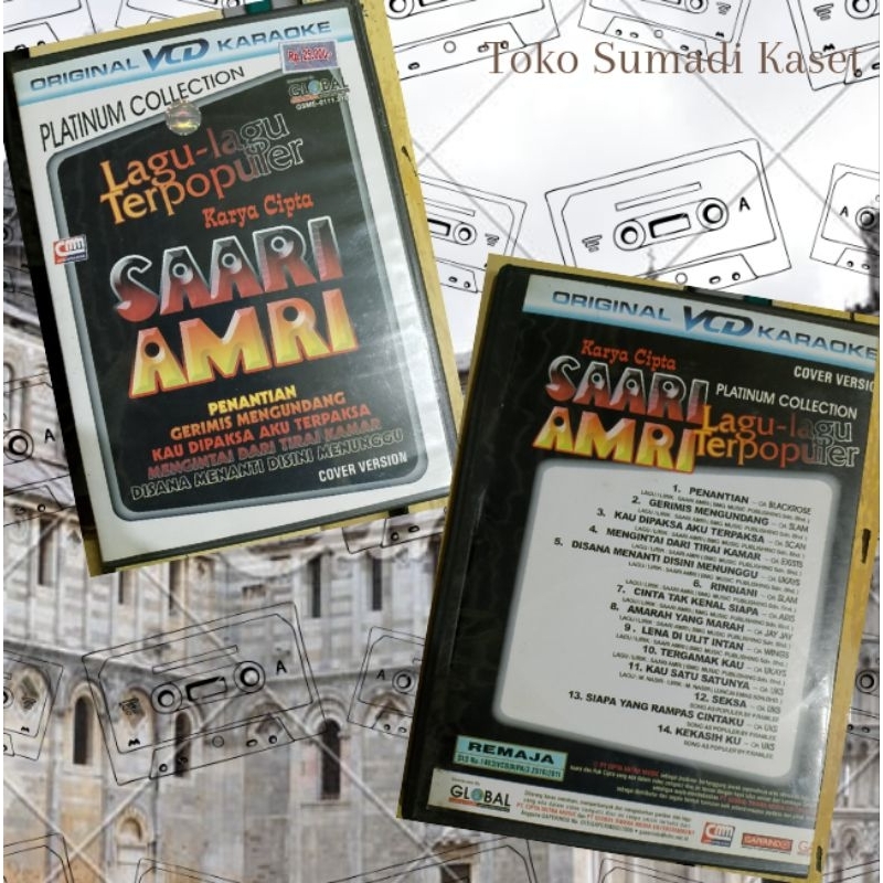 Jual vcd lagu Malaysia karya terpopuler saamir aamri | Shopee Indonesia