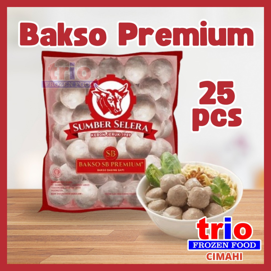 Jual BAKSO SAPI SUMBER SELERA SB PREMIUM 25PCS | Shopee Indonesia