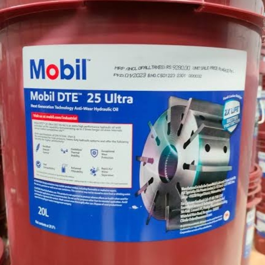 Jual Mobil DTE 25 Ultra DTE 25 ISO VG 46 - Kemasan Pail isi 20 Liter ...