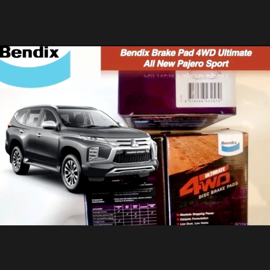 Jual KAMPAS REM BRAKE PAD DEPAN MITSUBISHI ALL NEW PAJERO SPORT ANPS ...