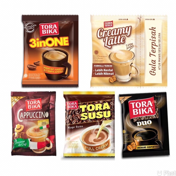 Jual Torabika All Variant 5 Pcs Torabika Capucino Torabika Creamy latte ...