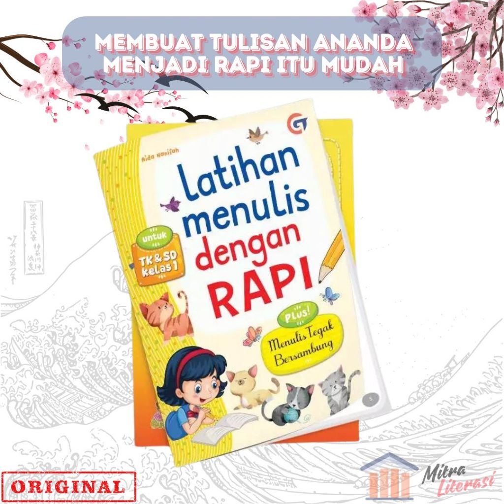 Jual Buku Belajar Menulis - Latihan Menulis Dengan Rapi Untuk TK & SD ...