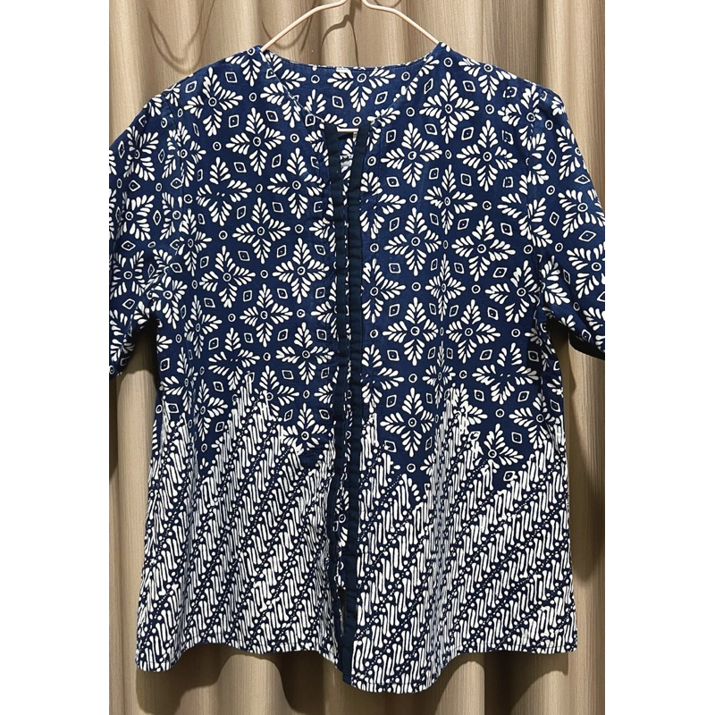 Jual Batik Biru Parang | Shopee Indonesia