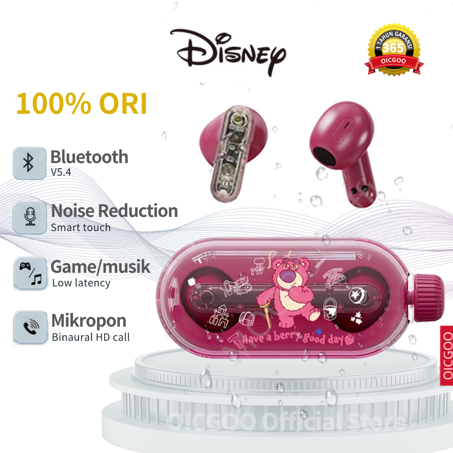Jual Disney DN25 Wireless Earphone Headset Bluetooth 5.4 Nirkabel TWS ...