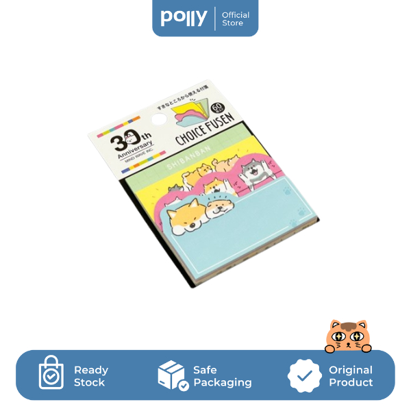 Jual MIND WAVE 30th Anniversary Shiba Sticky Note | Shopee Indonesia