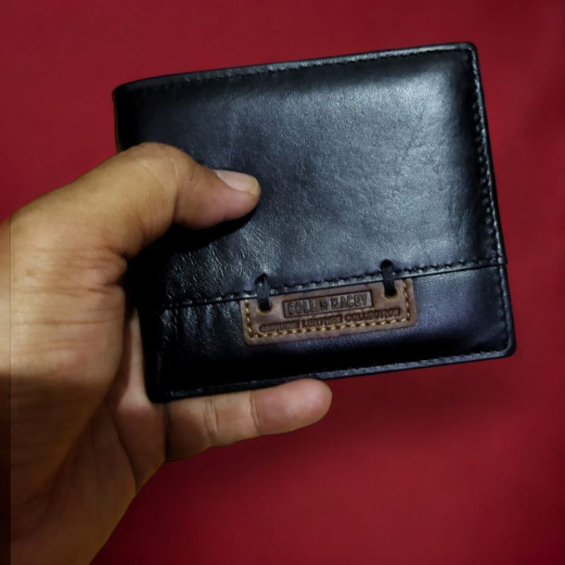 Jual Dompet Kulit Asli Viral Collin Kacey untuk Pria | Shopee Indonesia