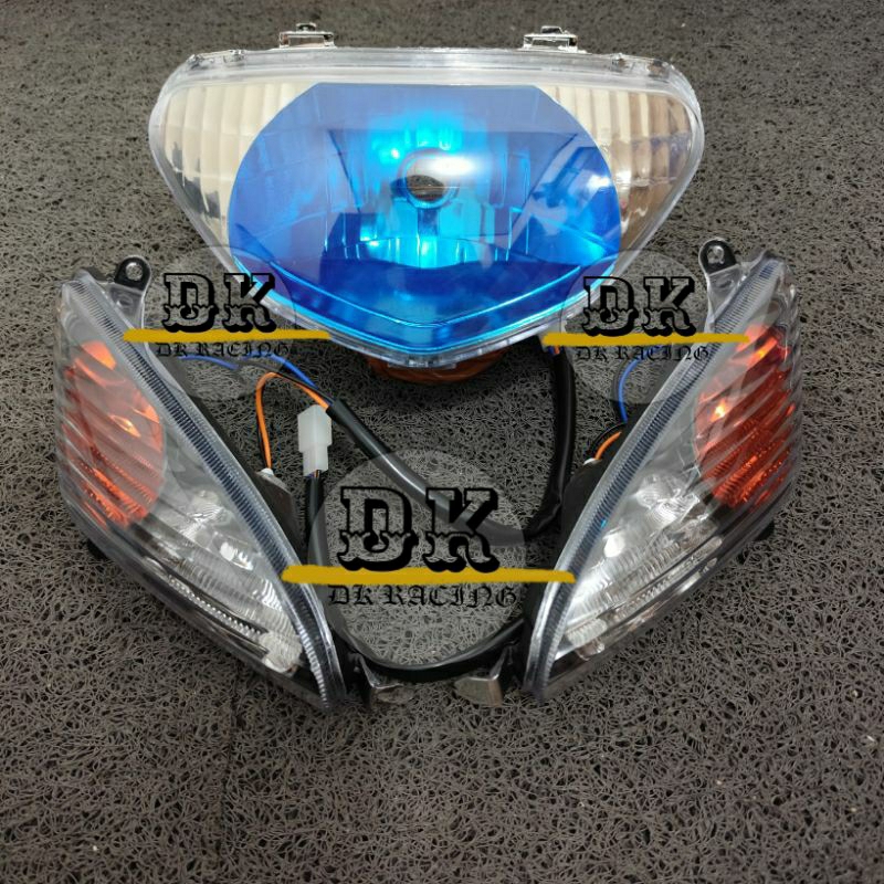 Jual REFLEKTOR LAMPU DEPAN MODEL HMA DAN SEIN MIO SPORTY 1 SET KOMPLIT ...