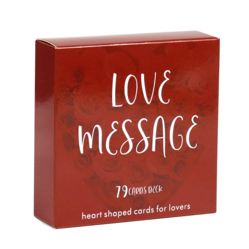 Jual Love Message Oracle Heart shaped cards for Lovers | Shopee Indonesia