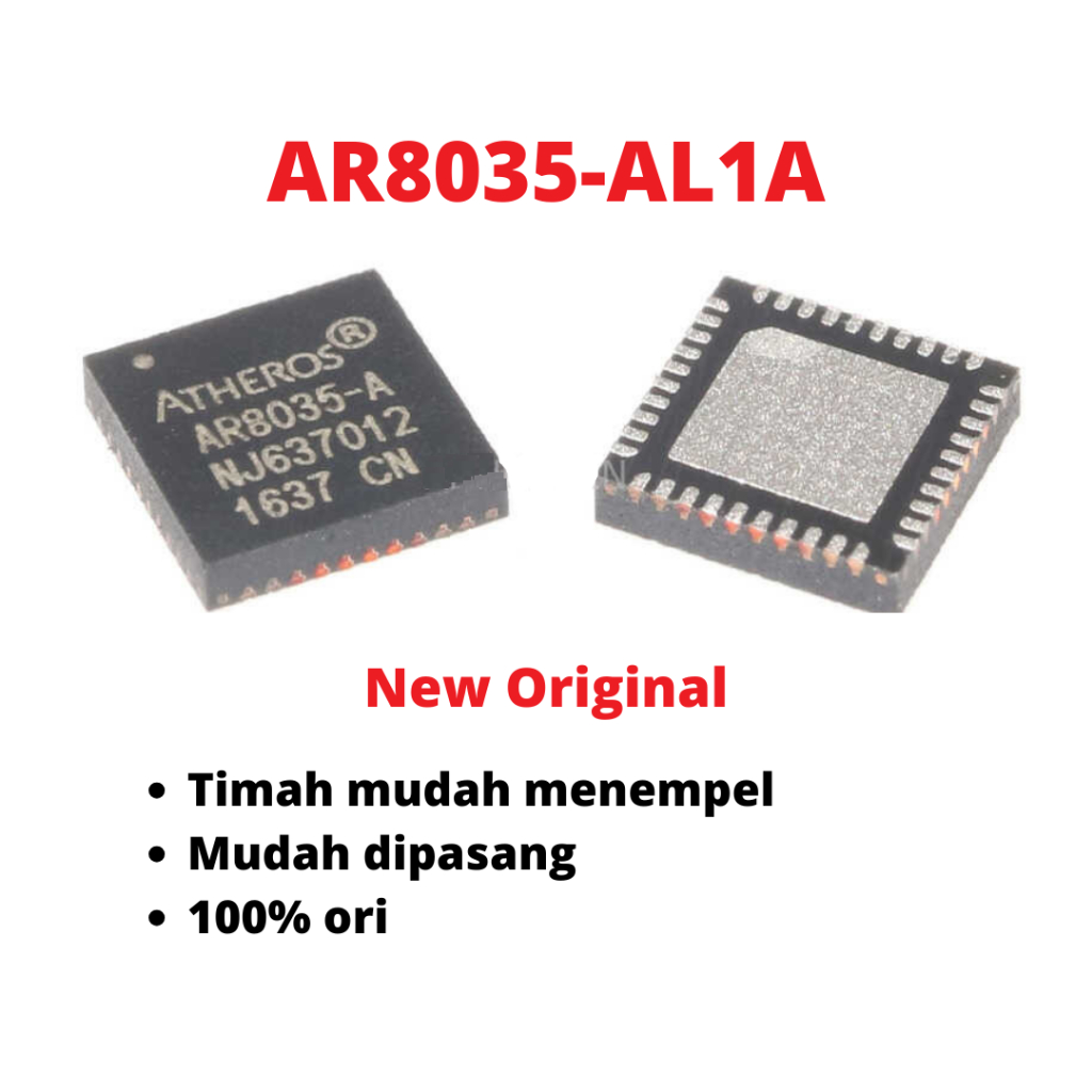 Jual IC Atheros AR8035-A AR8035-AL1A AR8035 AL1A New Original | Shopee Indonesia