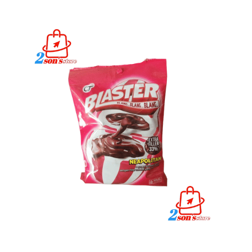 Jual Permen Blaster New Choco 125 gr per pack | Shopee Indonesia