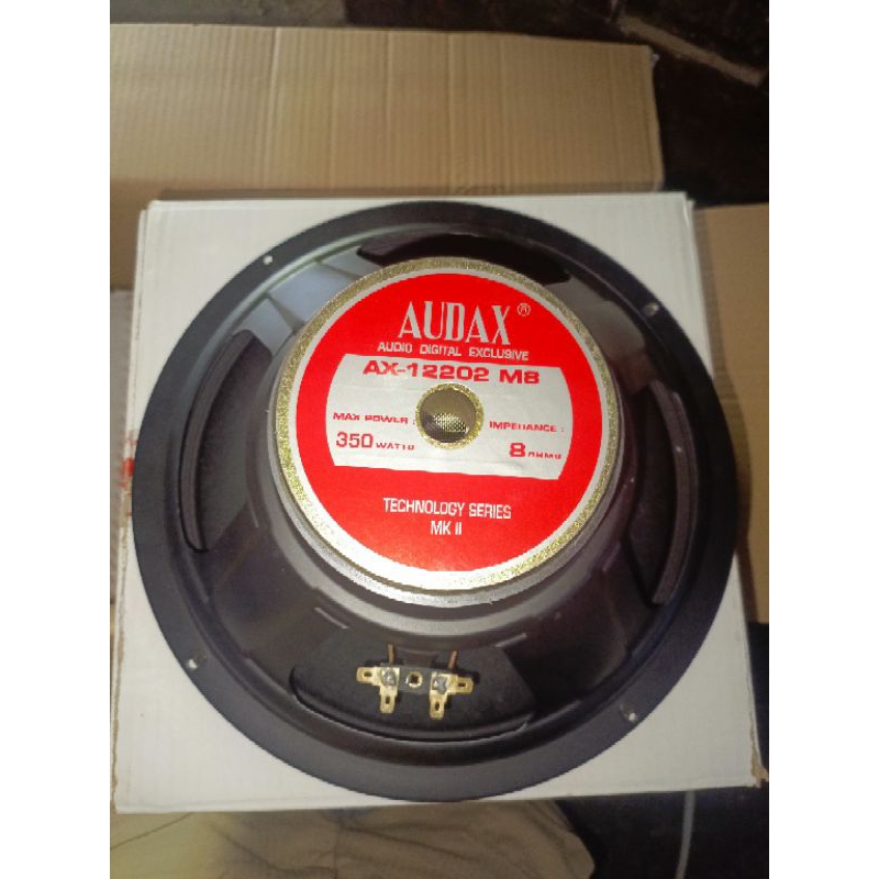 Jual speaker audax ax-12202 m8 12 inch full range | Shopee Indonesia