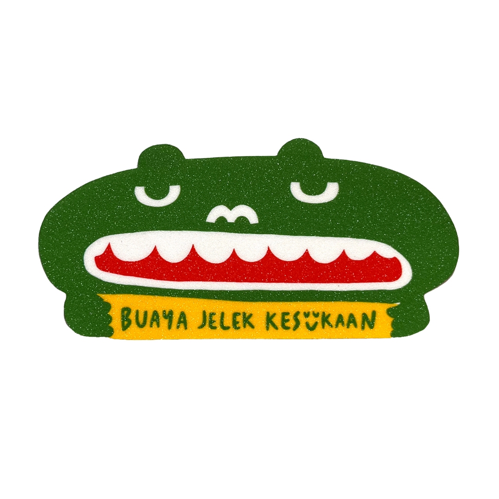 Jual STICKER GILTTER BUAYA JELEK KESUKAAN | Shopee Indonesia
