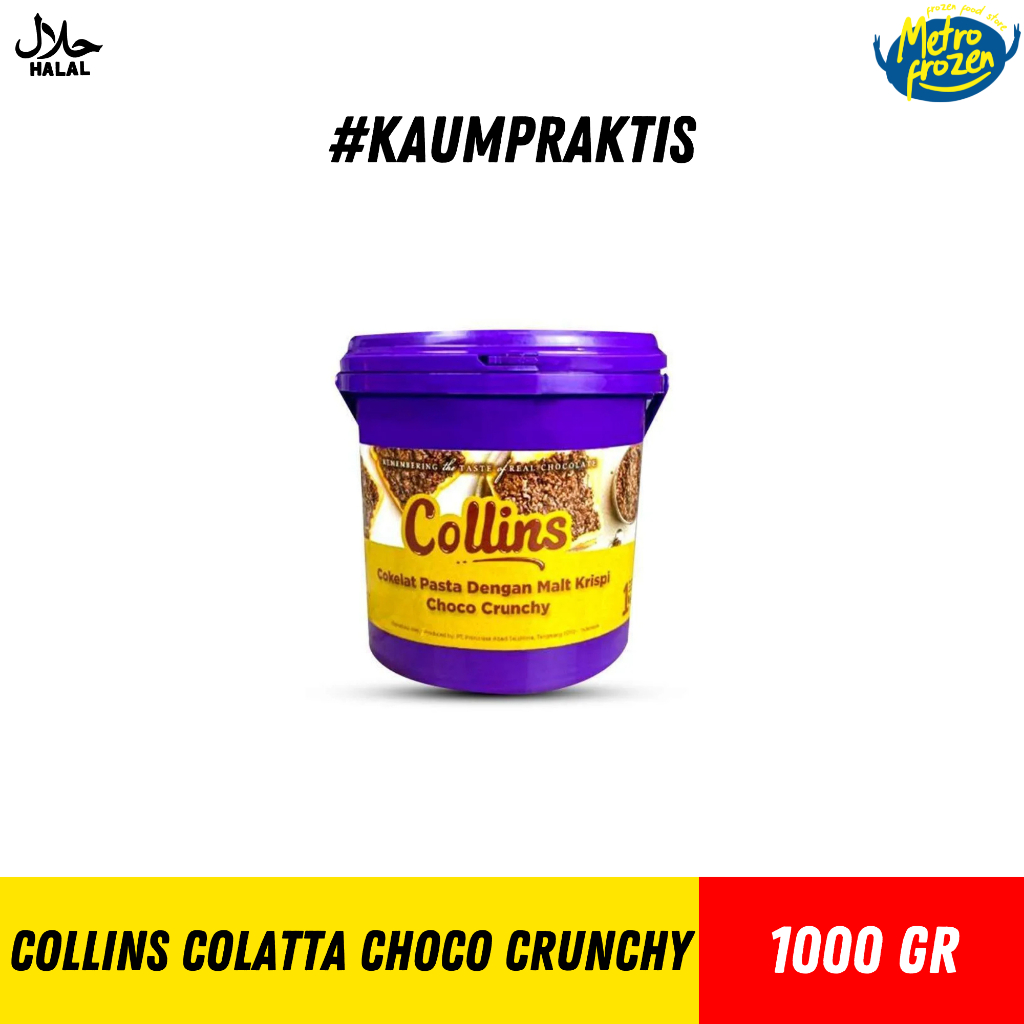 Jual Collins Colatta Choco Crunchy 1kg// choco crispy// collins coklat ...