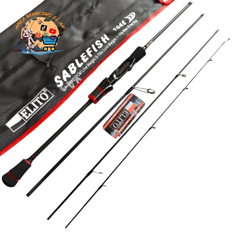 Jual JORAN TRAVEL ROD ELITO SABLEFISH 704 SPINNING | Shopee Indonesia